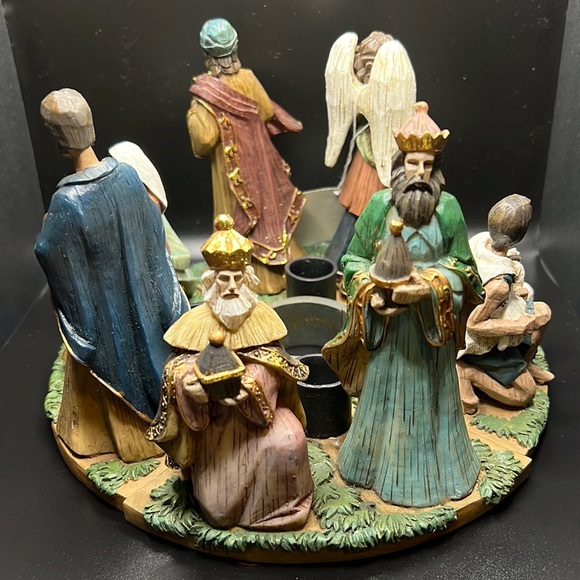 Holiday | Nativity Set Carousel Candle Holder | Poshmark